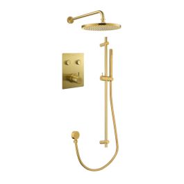Flova Goclick Fixed Head Sliderail Kit Gold Bb-Lvt2Wpk4-Sq-V