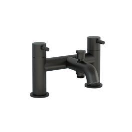 Imex Ceramics Ravine Bath Shower Mixer Matt Black Rvbsb