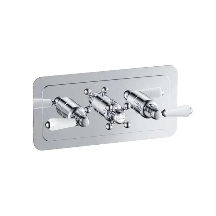 JTP | Grosvenor Lever 3 Handle 2-Way Shower Chrome | 85693