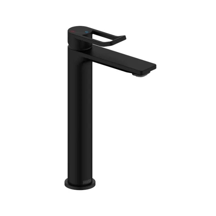 Bristan Saffron Tall Basin Mixer Matt Black Saf Es Tlbas Blk