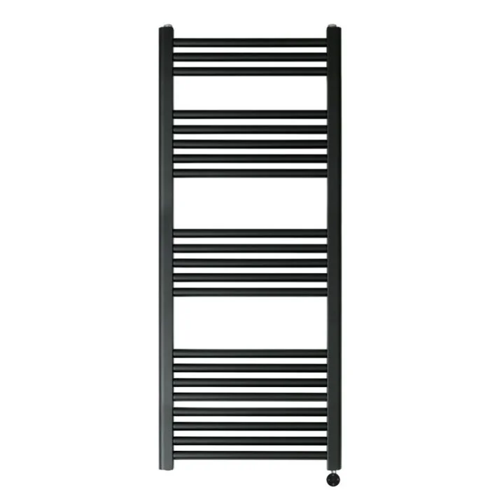 JTP | VOS 1200x500 Electric Towel Rail Black | VOSELT12MB